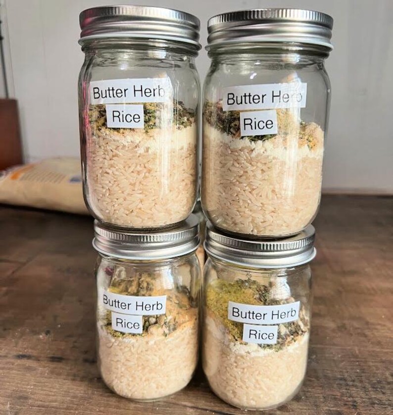 Butter & Herb Rice Mix - Creamy Seasoned Rice, Just Add Water - Pantry ...