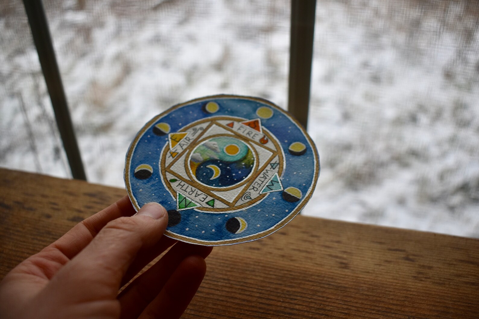 Wheel of the Four Directions | 4 Elements Medicine Wheel | Phases of ...