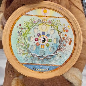 Yin & Yang Taoism Wheel of the Year | Cycles of the Moon and Seasons ...