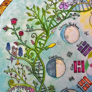 Yin & Yang Taoism Wheel of the Year | Cycles of the Moon and Seasons ...
