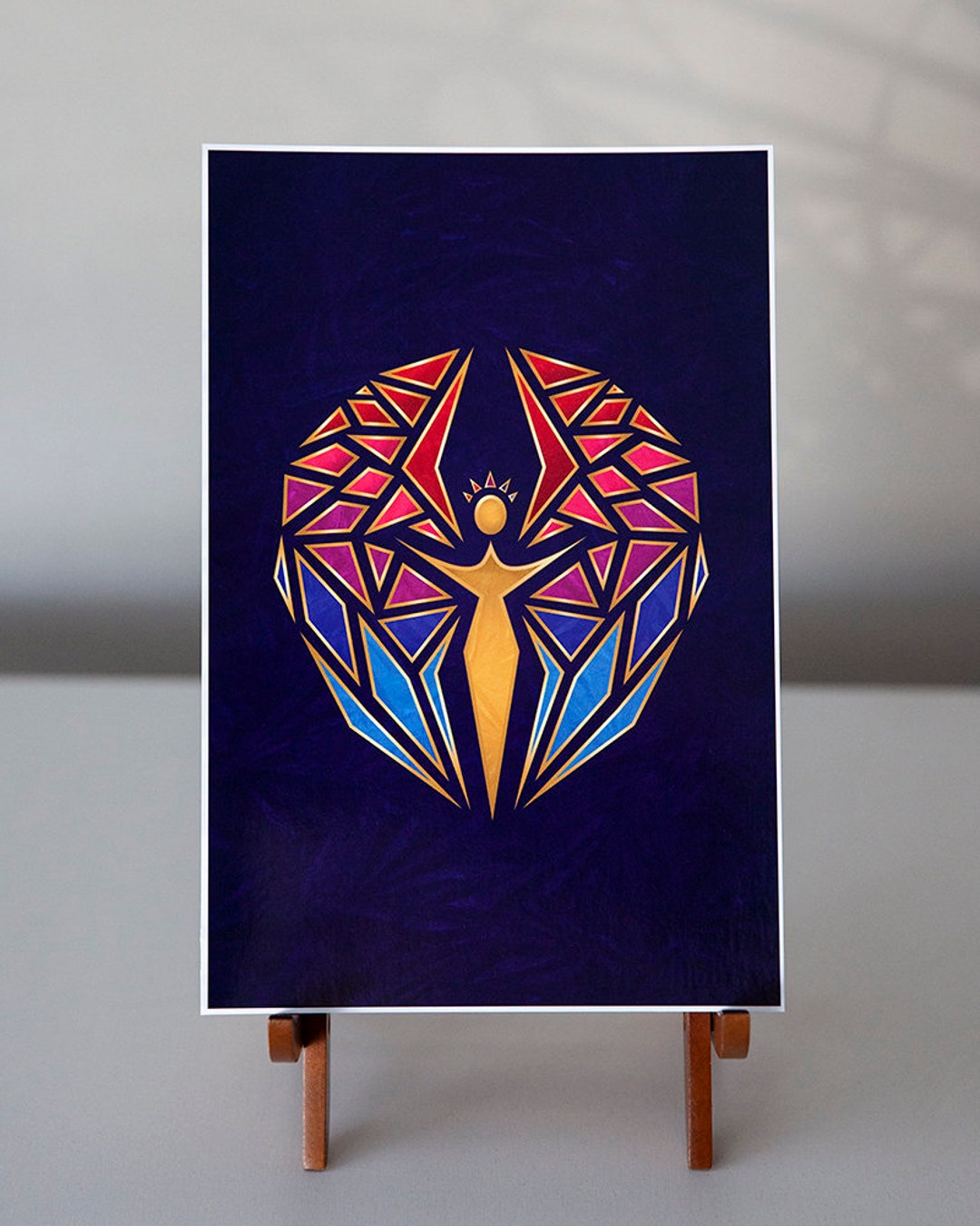 Arcane Angel | Small Art Print - Etsy