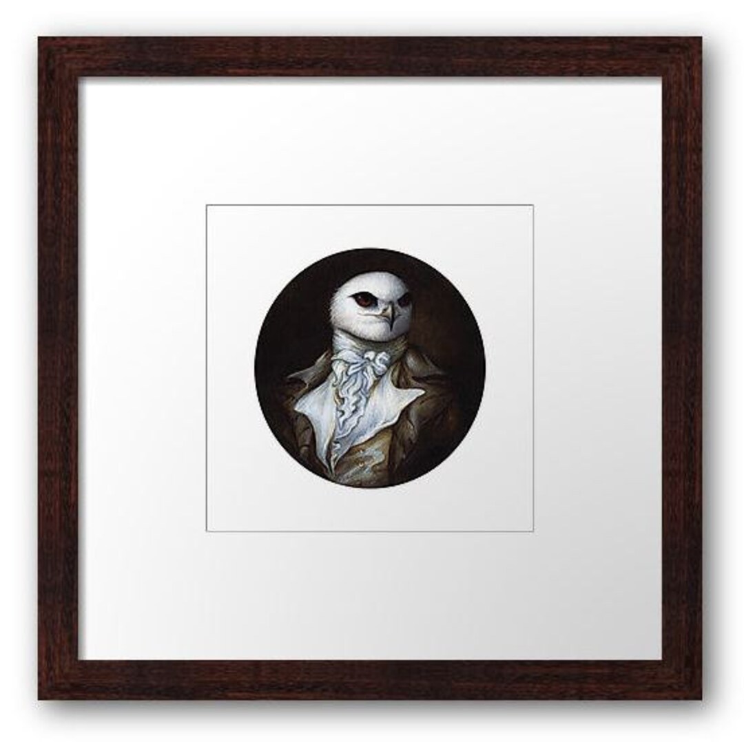 Portrait of Sir Kite | Small Signed Art Print - Etsy