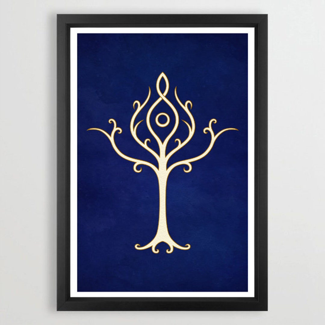 Alda tree Small Art Print - Etsy