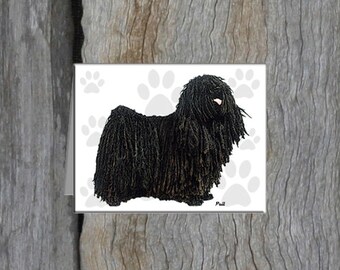 Puli sterling silver pendant and necklace | Etsy