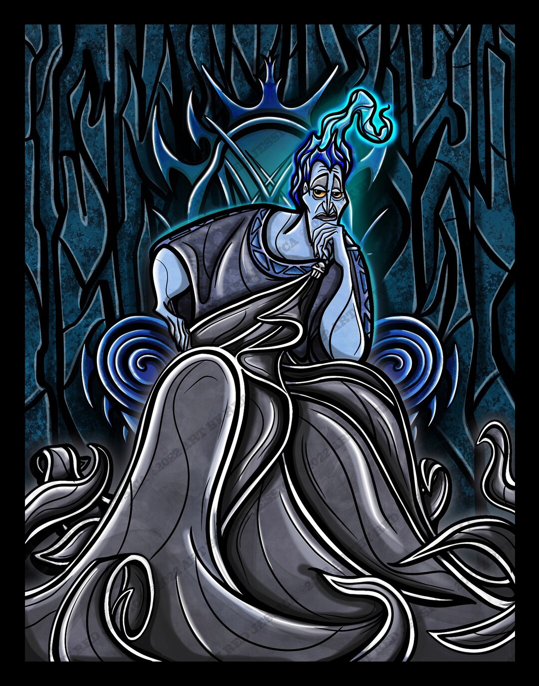 Hades, Lord of the Underworld - Etsy