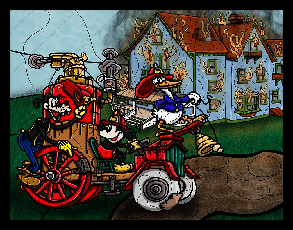 Mickey Mouse Fire Brigade