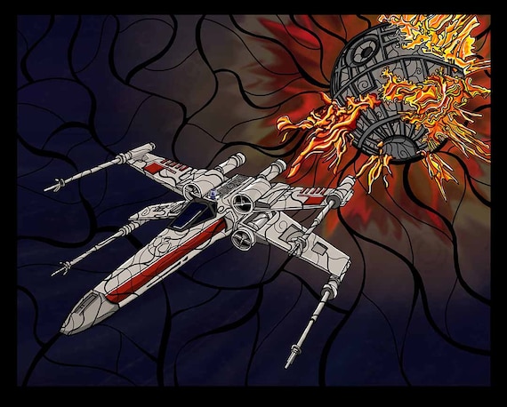 Death Star Blowing Up