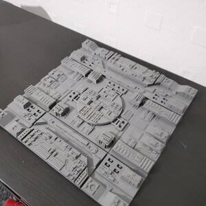 Death Star Surface Tiles Star Wars Trench Run Diorama Model Sci Fi ...