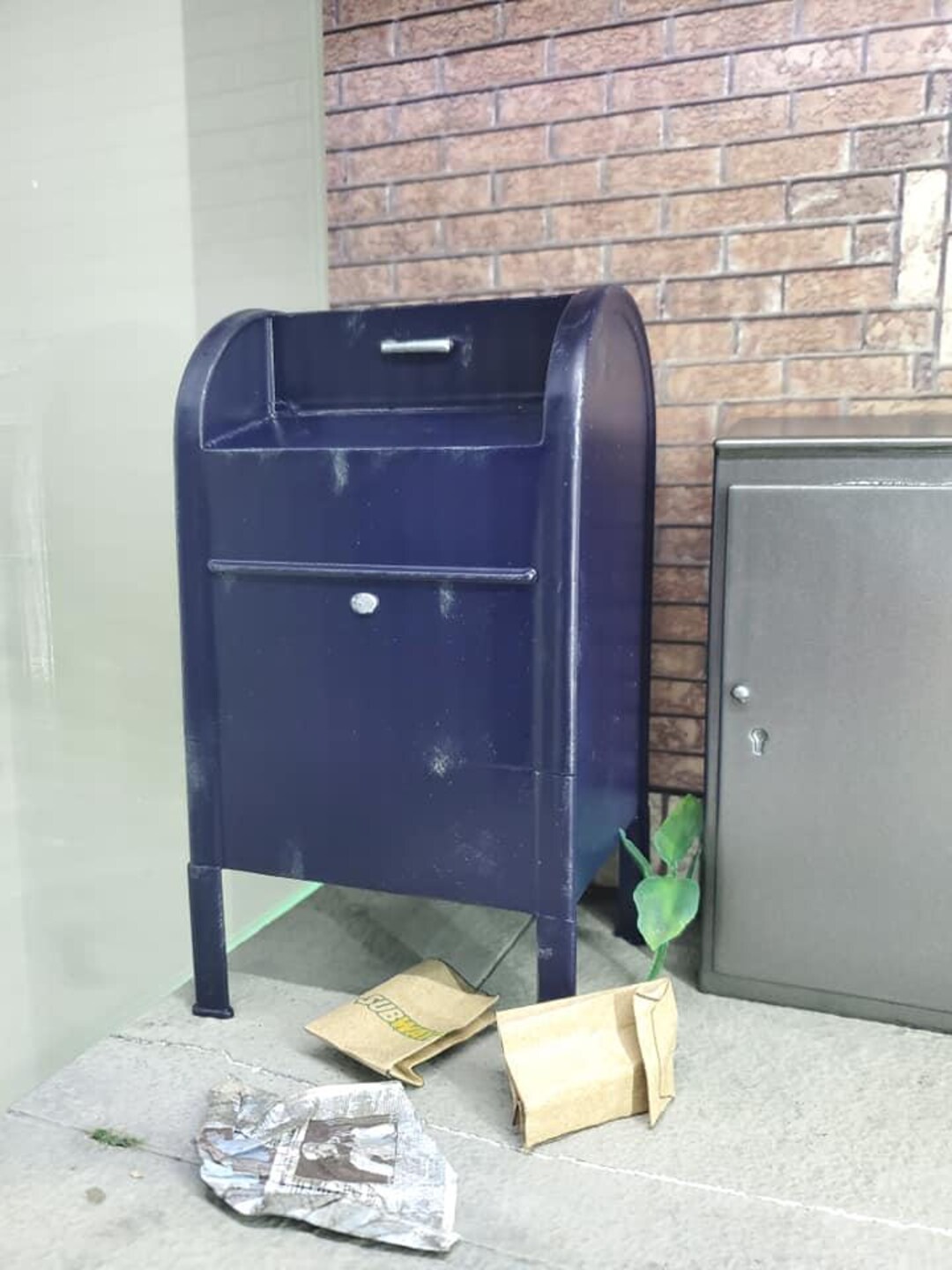 1/12 1/6 Scale Mailbox for 12" Action Figure Diorama Dollhouse Display ...