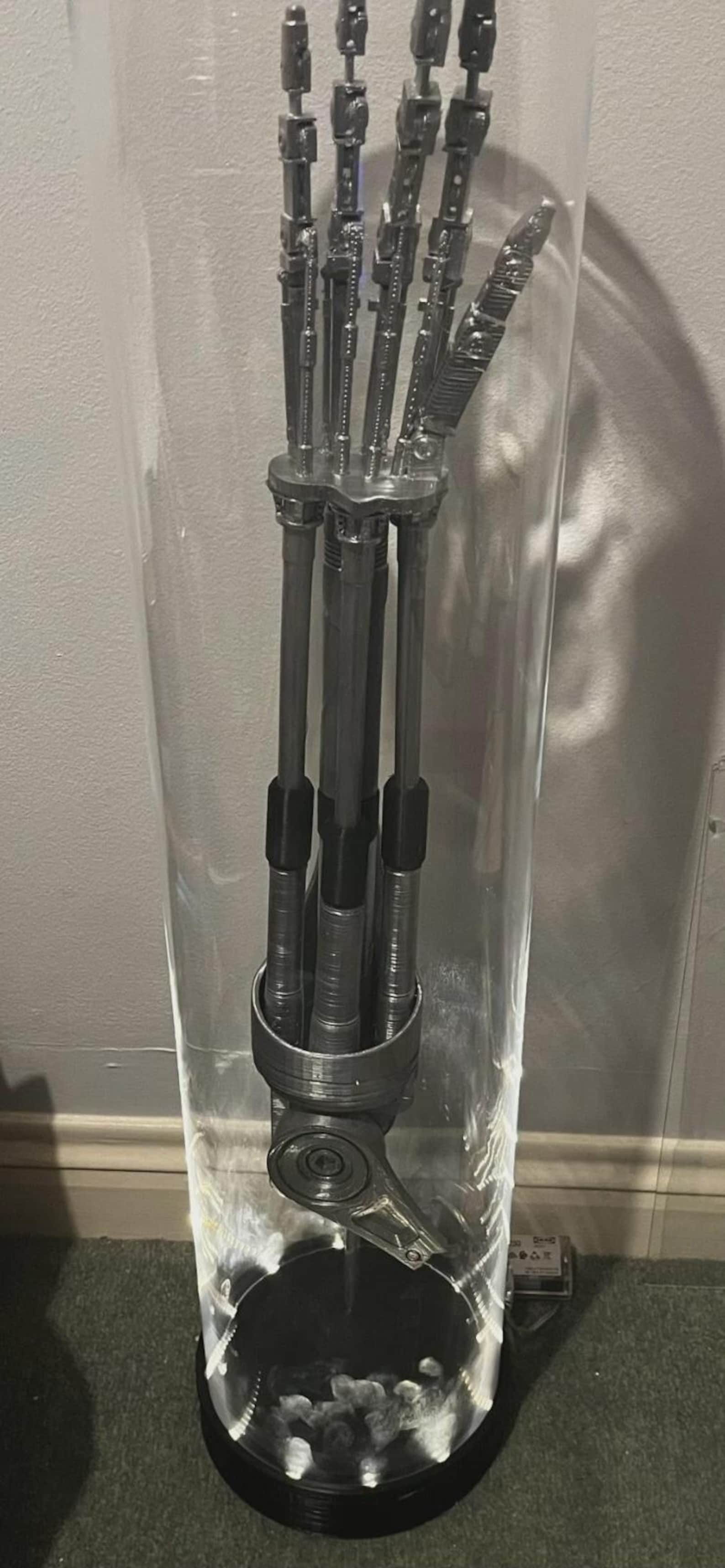 Terminator Arm T-800 3D Printed Movie Prop Replica Model Kit - Etsy