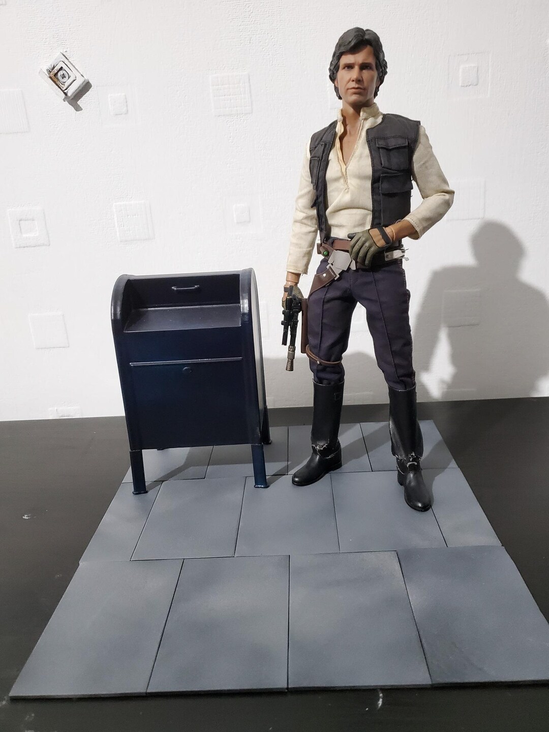1/6 Scale Paving Slabs Concrete Effect for 12" Figure Diorama Floor ...