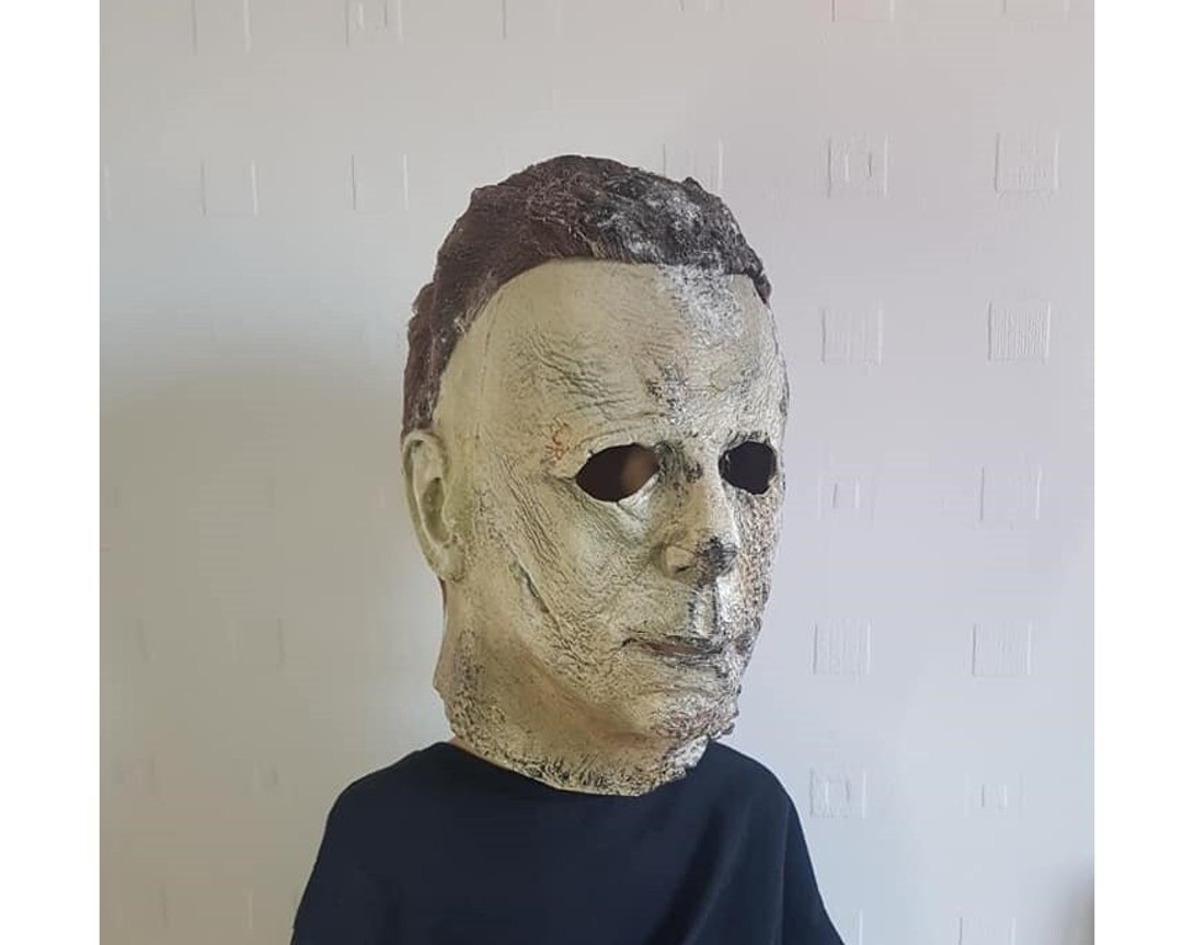 Michael Myers Mask Halloween Ends 2022 Hand-painted Latex Mask - Etsy