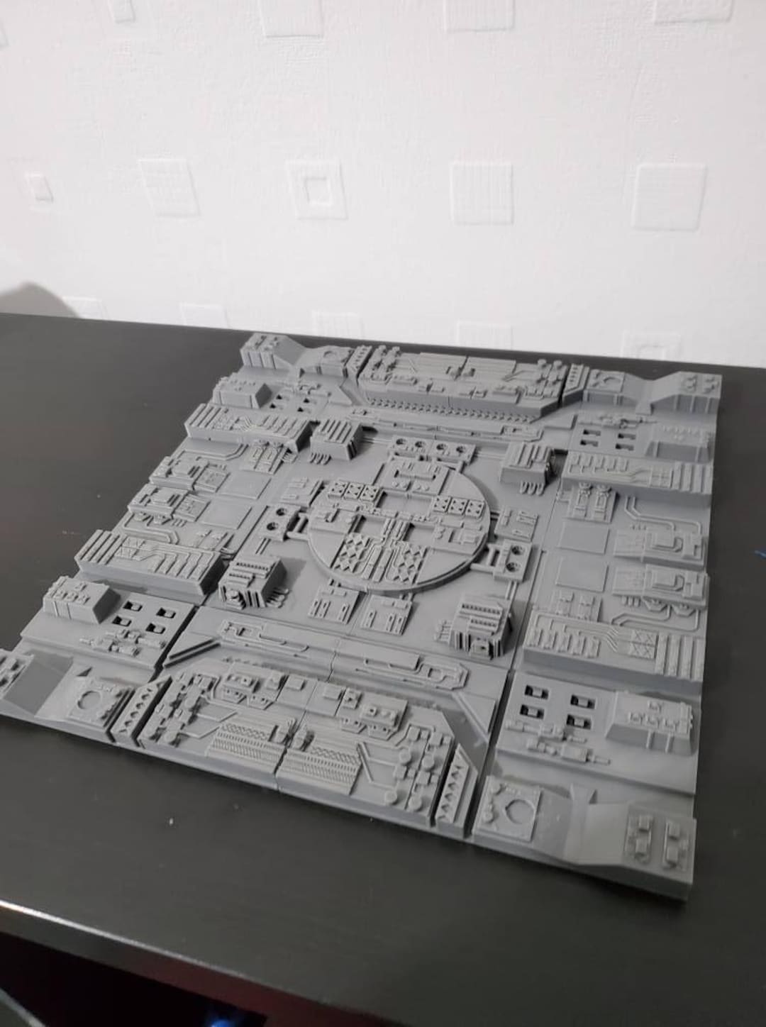 Death Star Surface Tiles Star Wars Trench Run Diorama Model Sci Fi ...