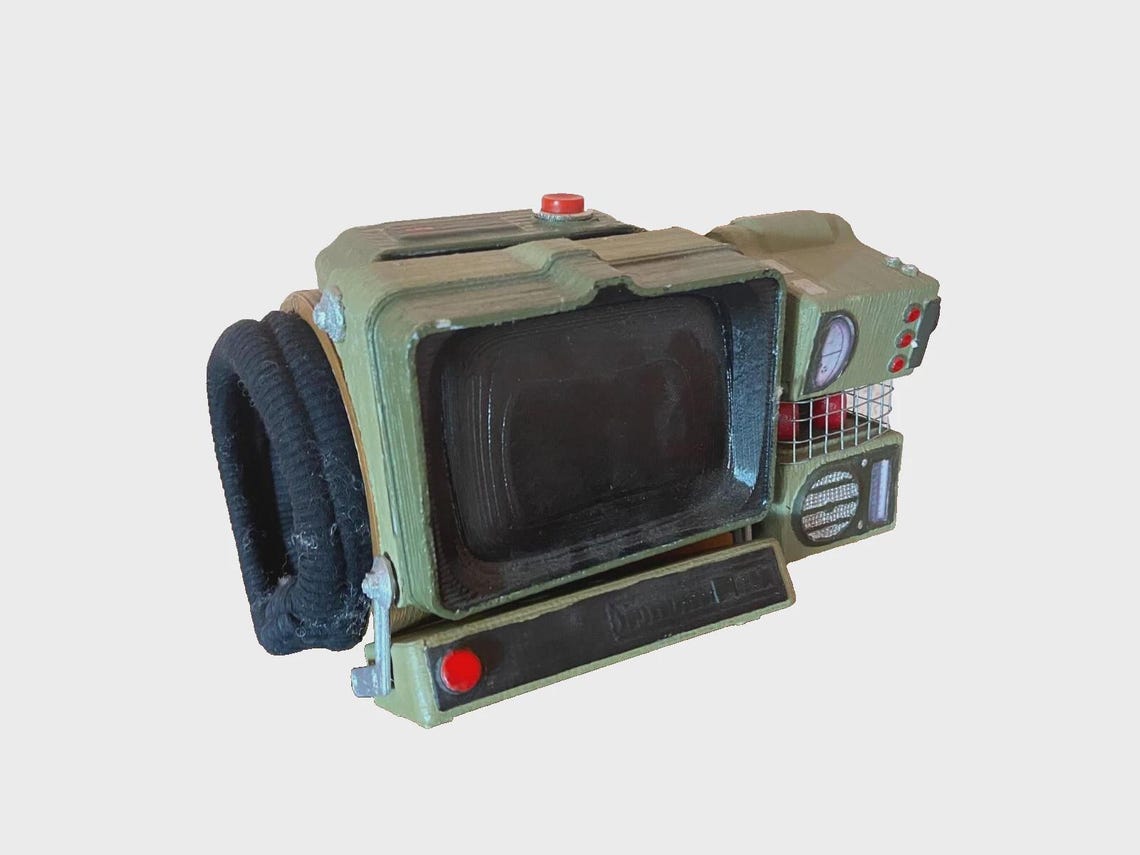 Fallout 76 Pip-boy 2000 1:1 Scale Model Kit Prop Cosplay - Etsy