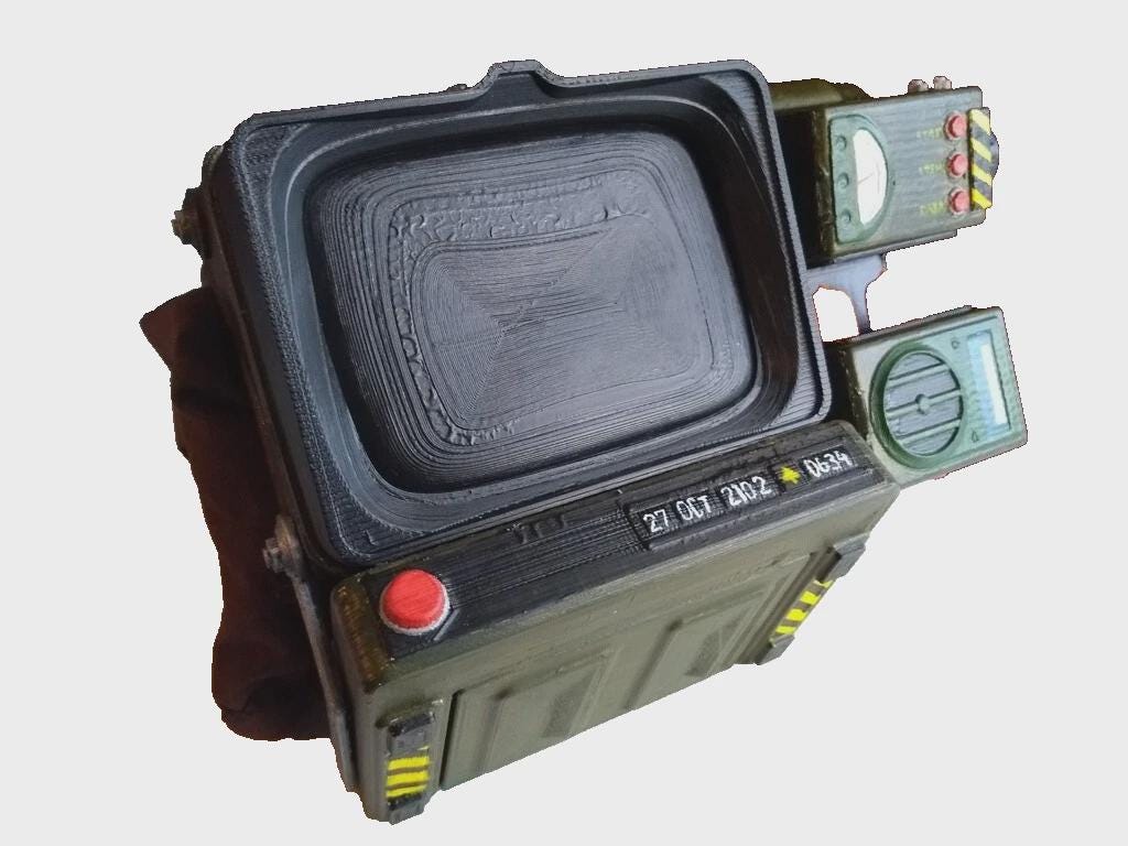 Fallout 76 Pip-boy 2000 1:1 Scale Model Kit Prop Cosplay - Etsy