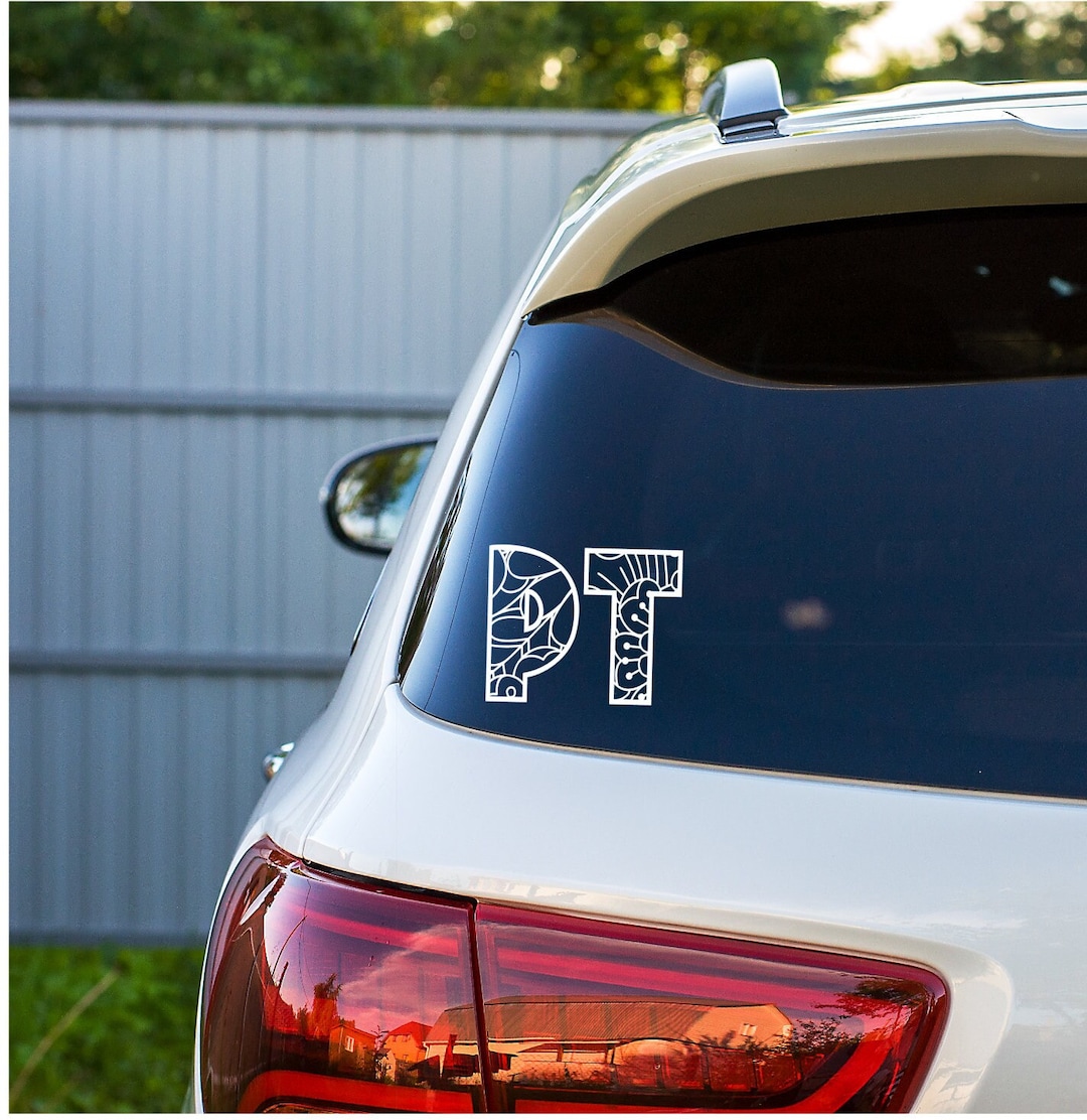 Therapy Mandala Decals PT Decal OT Decal SLP Decal Pt Car Sticker Ot ...