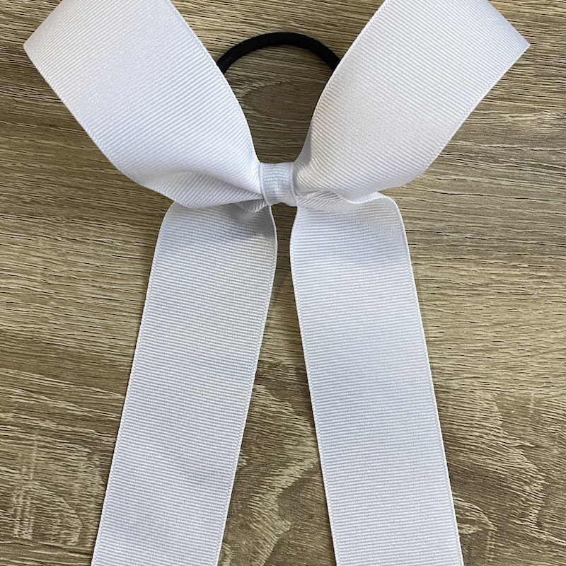 White Bow Collegiate - Etsy