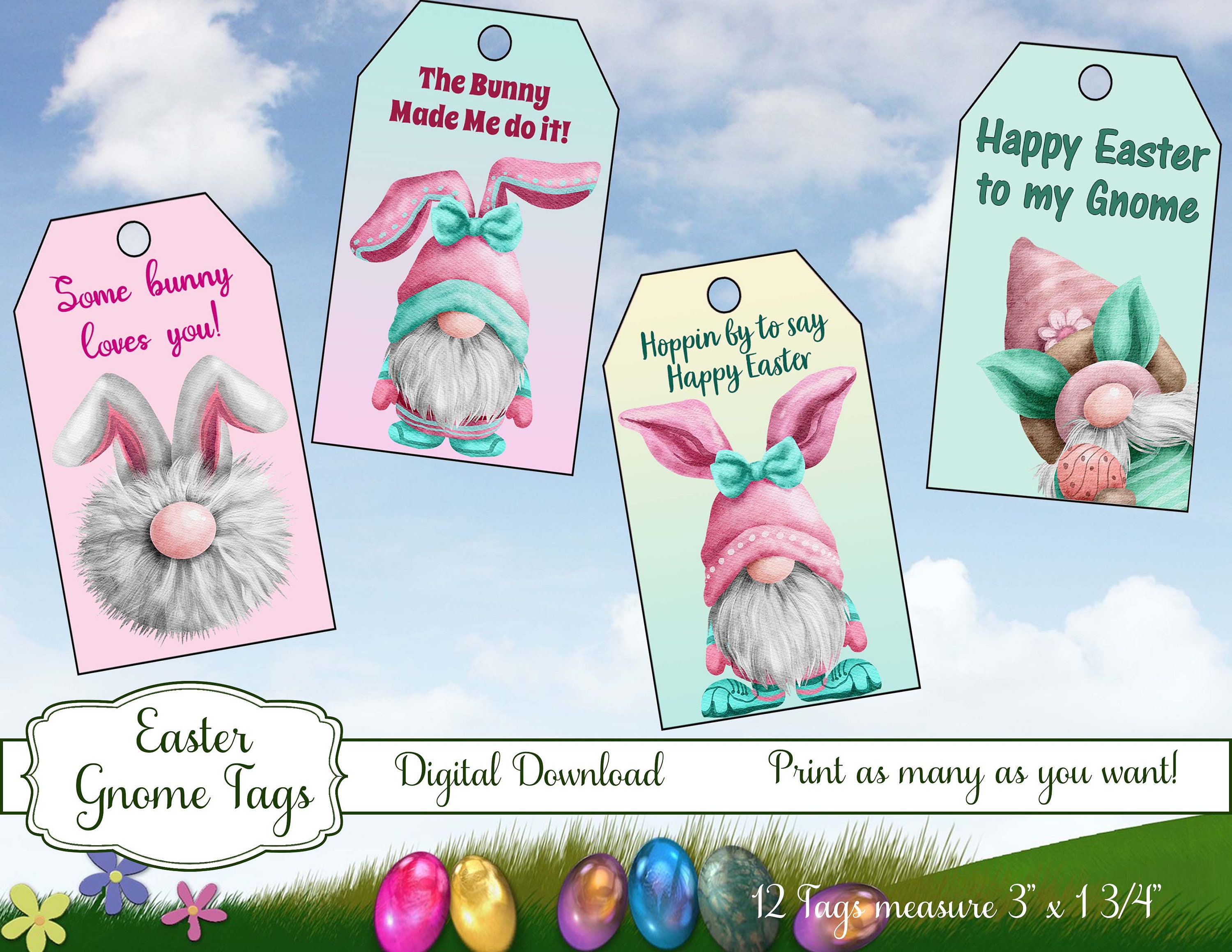 Printable Easter Cards for Kids, Digital Easter School Cards, Easter ...