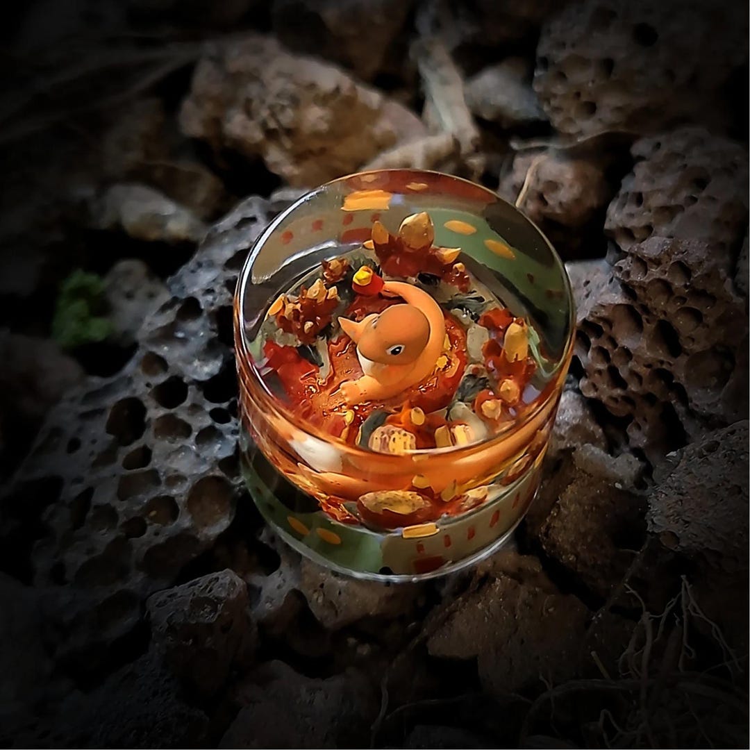 Pokemon Pikachu Artisan Keycaps Epoxy Resin - Etsy