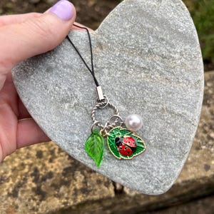 Ladybird Phone Charm - Etsy