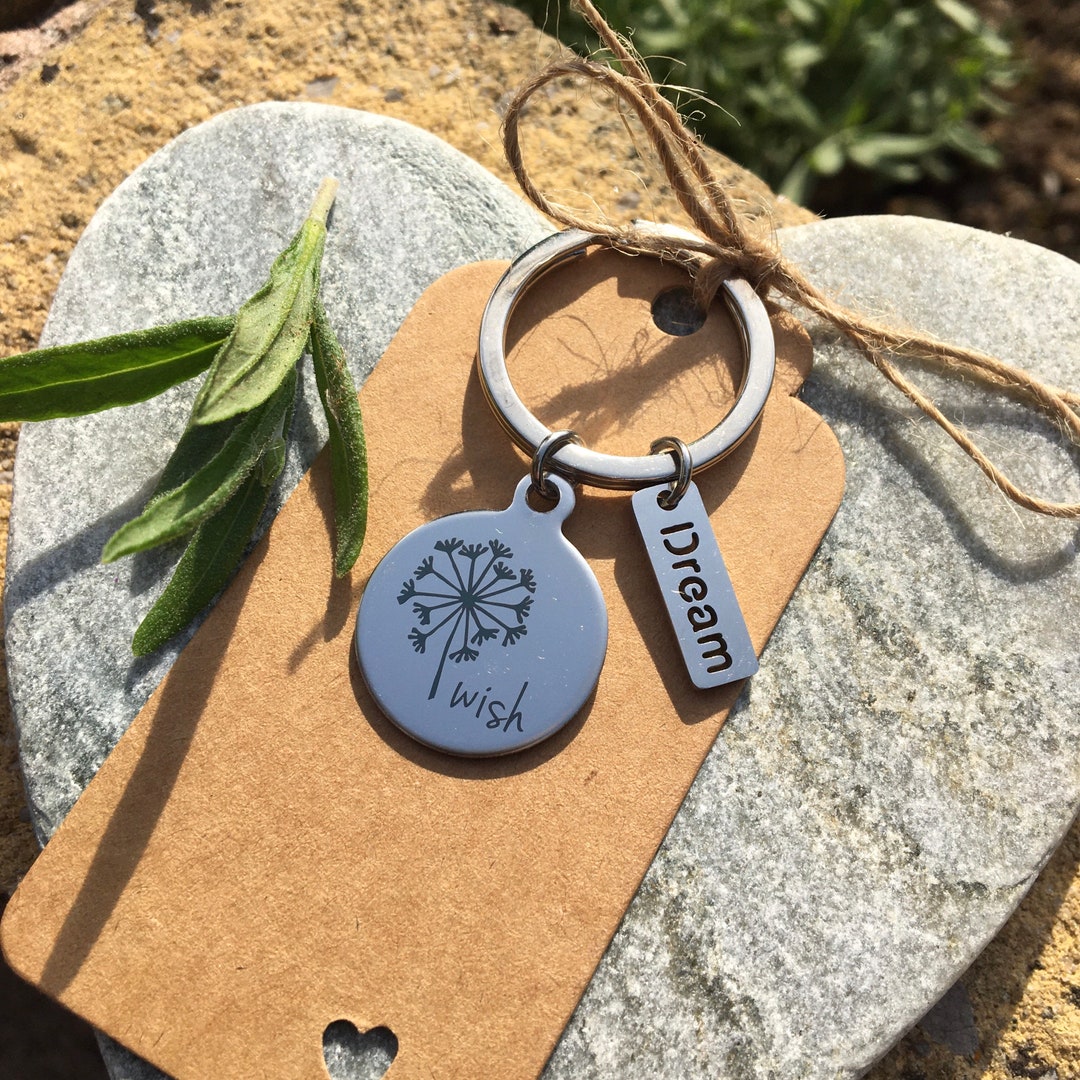 Wishes and Dreams Keyring - Etsy