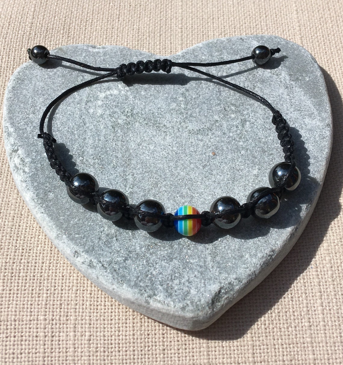 Rainbow Bracelet, Equality, - Etsy UK