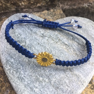 Sunflower Bracelet Etsy