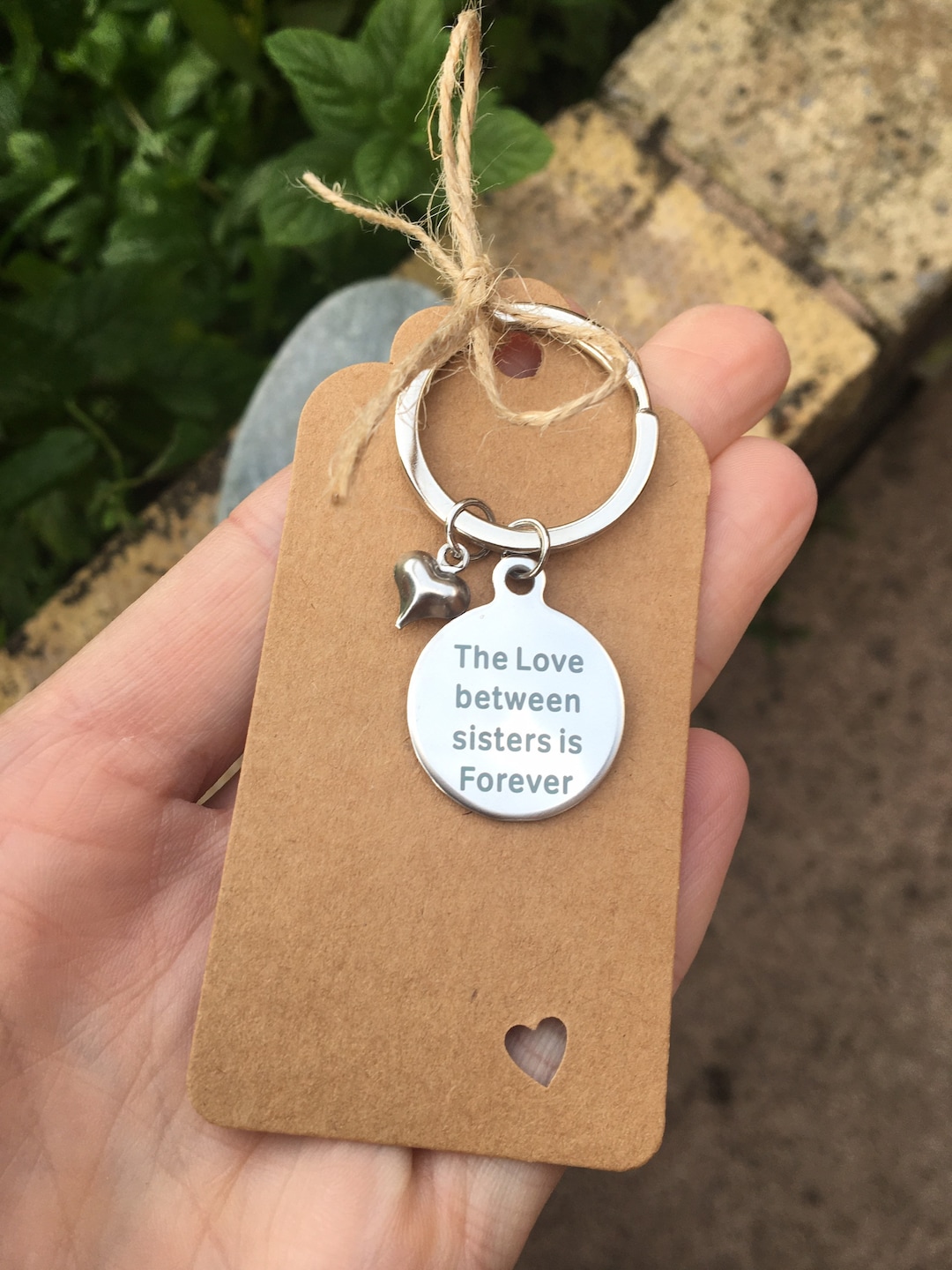 Sister Gift / Sister Keyring - Etsy UK