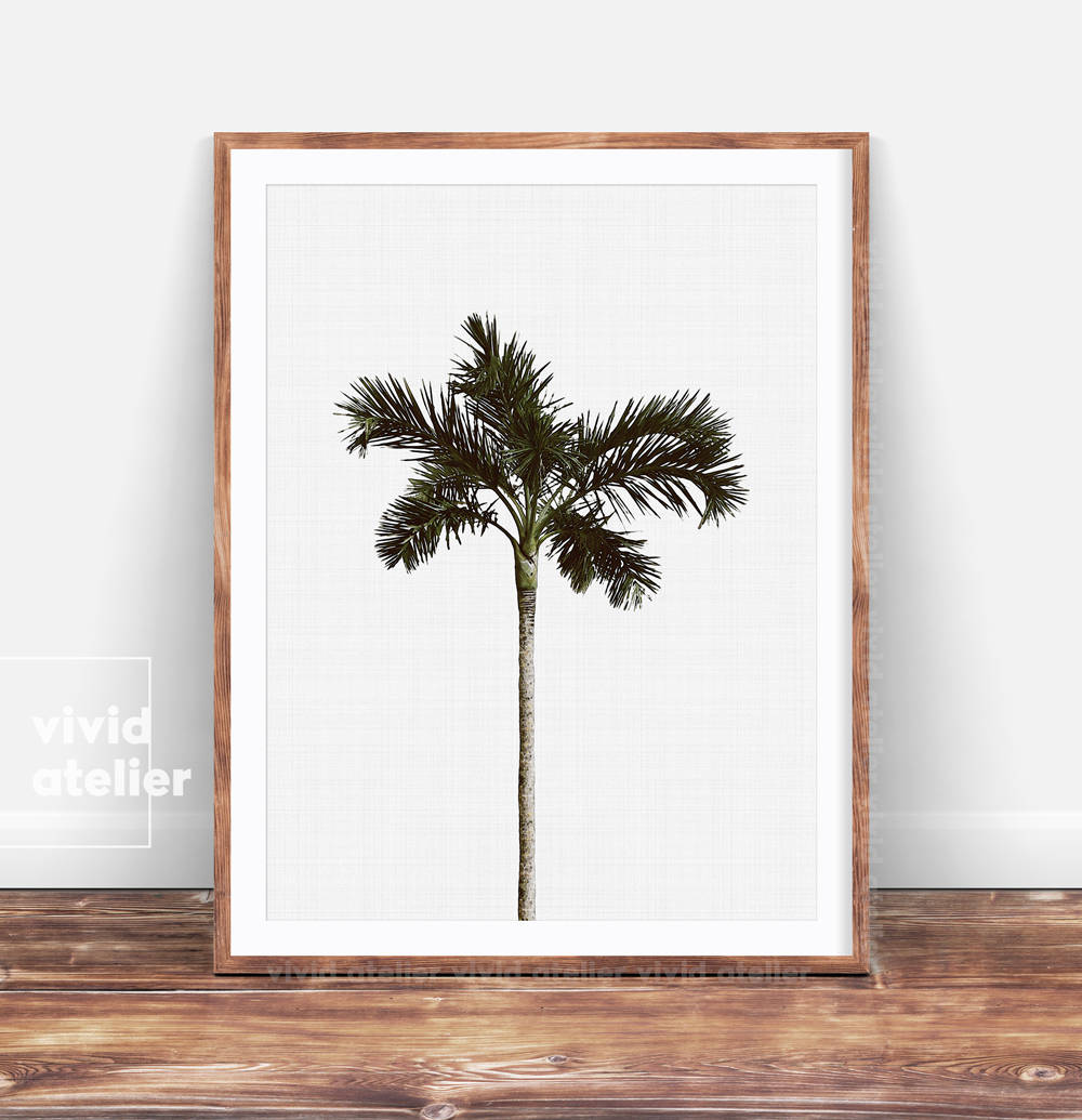 Palm Tree Print Palm Printable Wall Art Palm Digital Print - Etsy