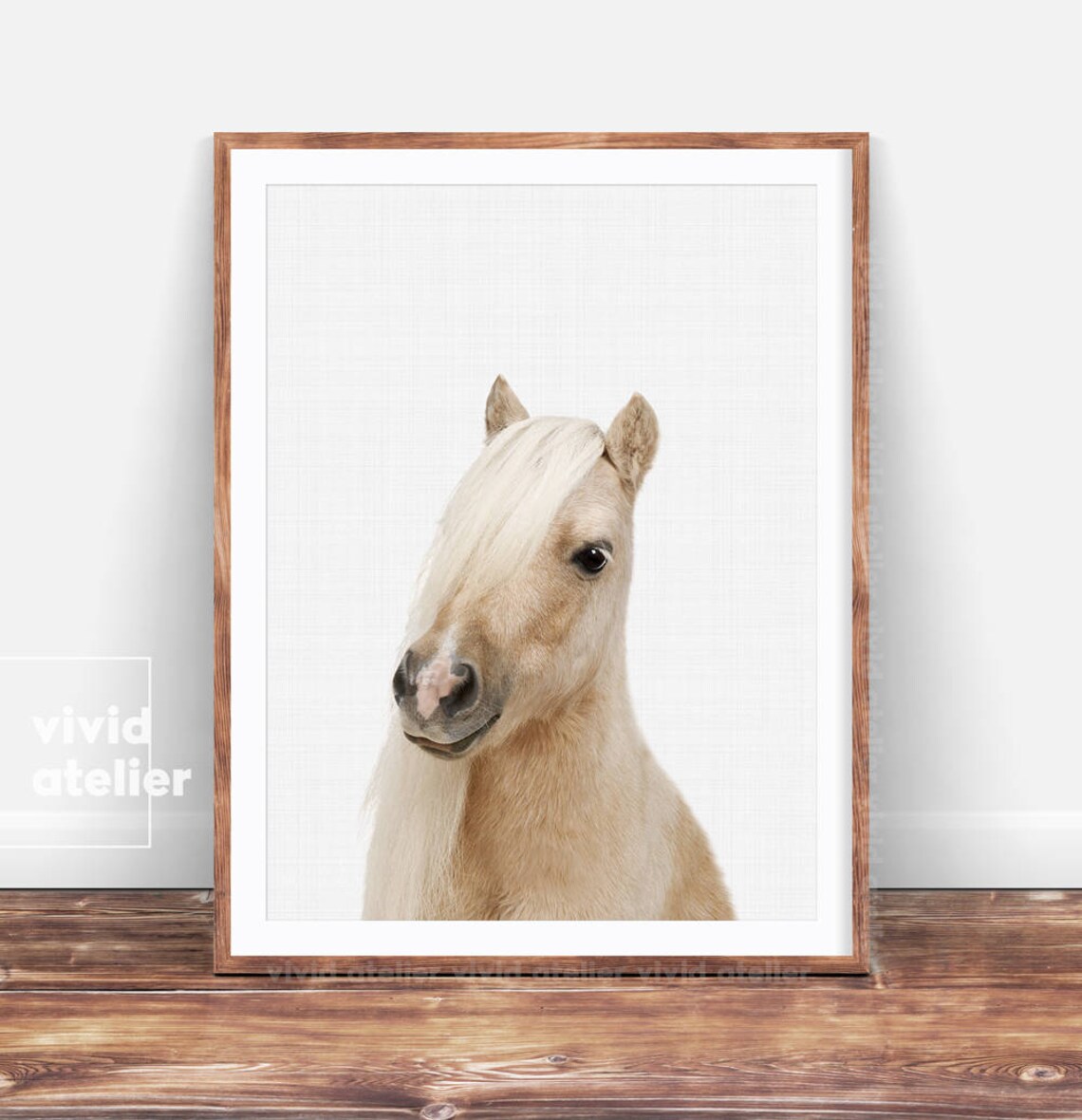 Pony Printable Horse Wall Art Nursery Animal Print Baby - Etsy