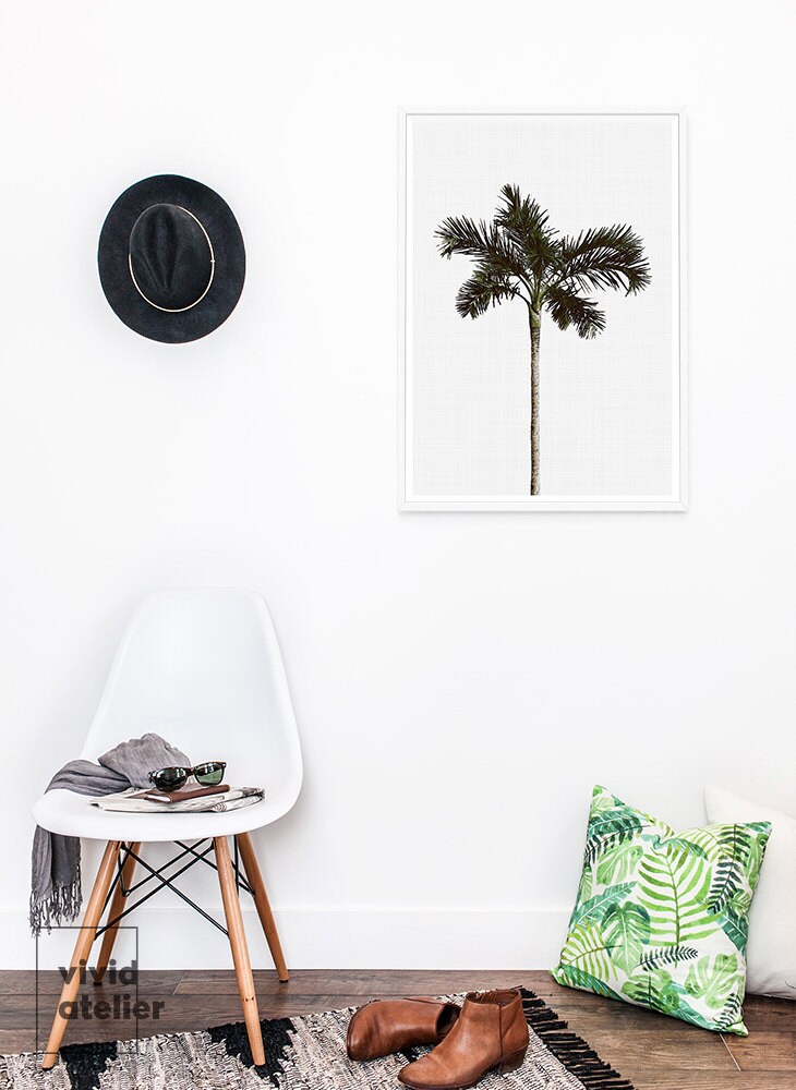 Palm Tree Print Palm Printable Wall Art Palm Digital Print - Etsy