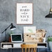 Office Print Office Decor Work Hard Be Nice Print Quote - Etsy