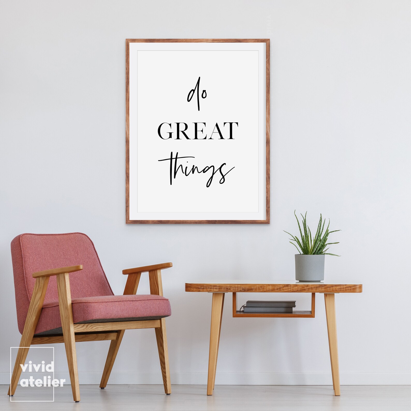Do Great Things Print Quote Prints Inspirational Prints - Etsy