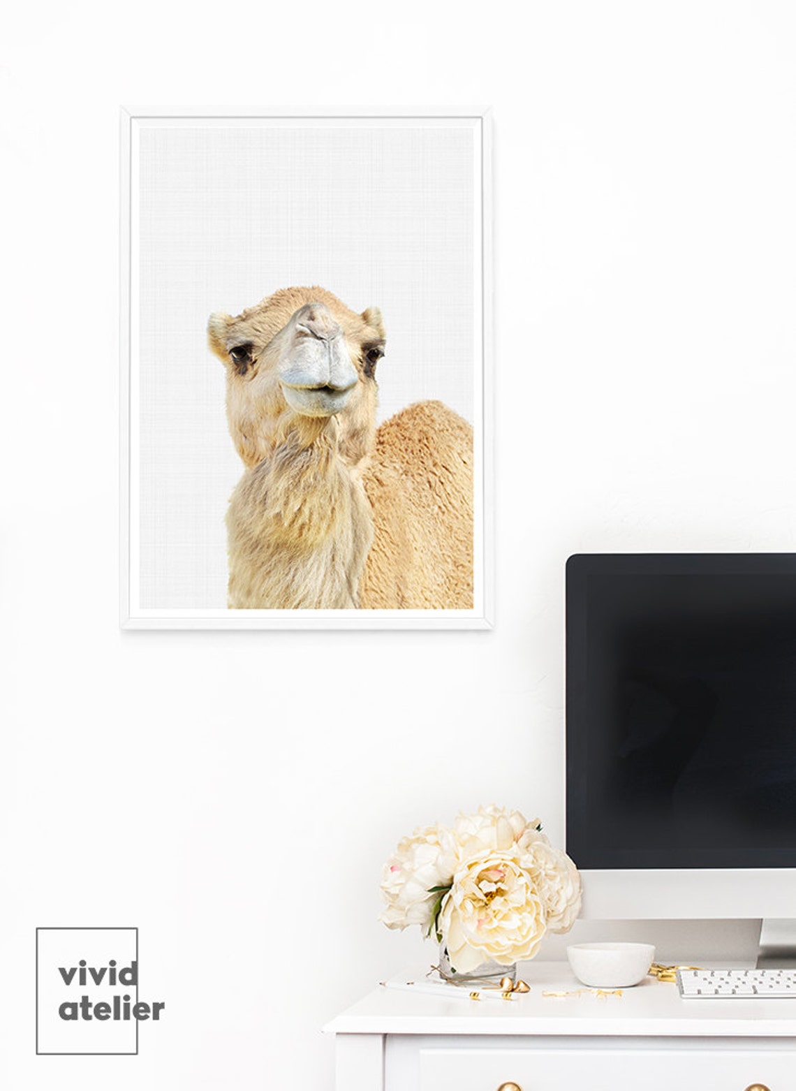 Camel Print Camel Wall Art Digital Download Safari Nursery | Etsy