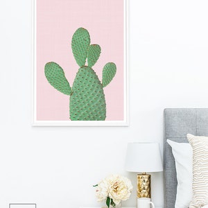 Succulent Print, Cactus Wall Art Print, Printable Poster, Modern Home ...