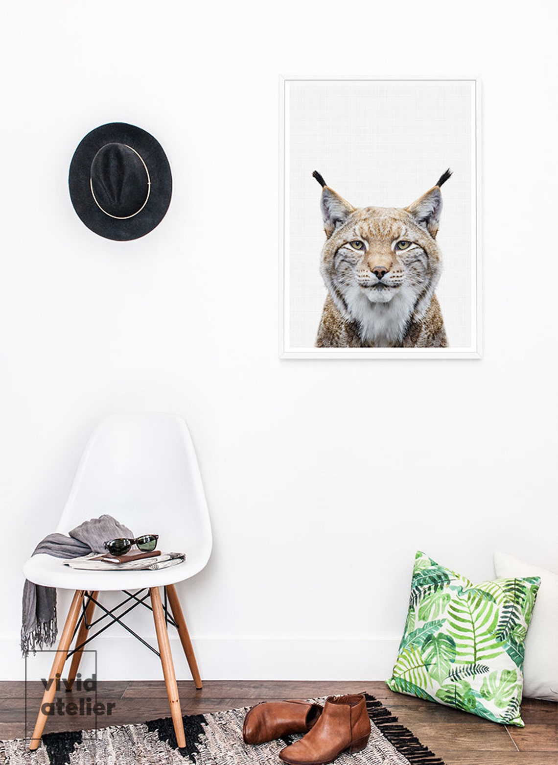 Lynx Print Safari Nursery Animal Print Wild Animal Print - Etsy