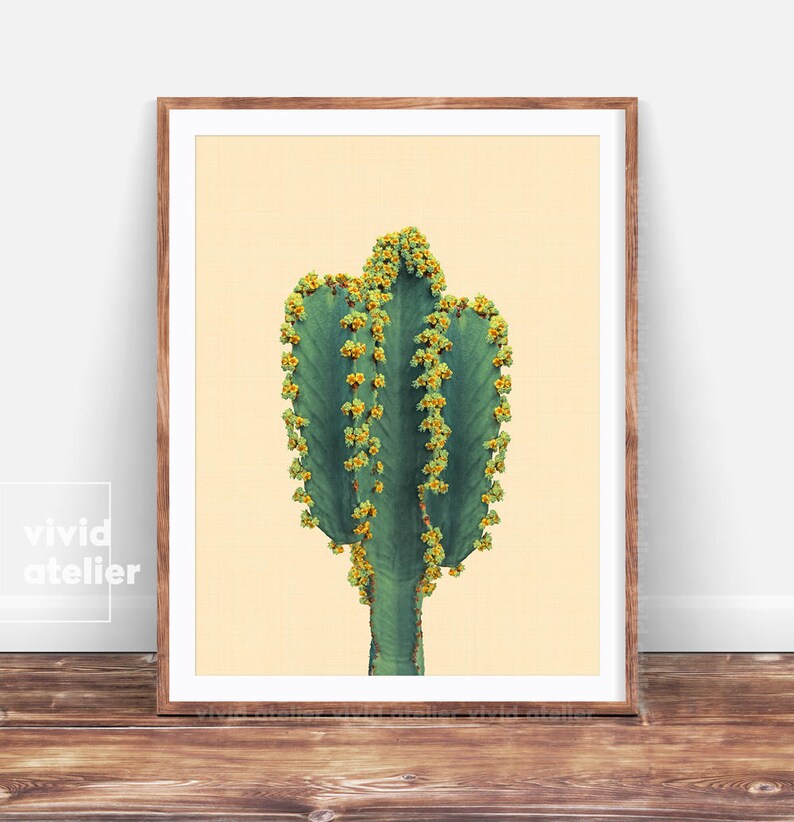 Cacti Print Cactus Print Printable Poster Succulent Print - Etsy