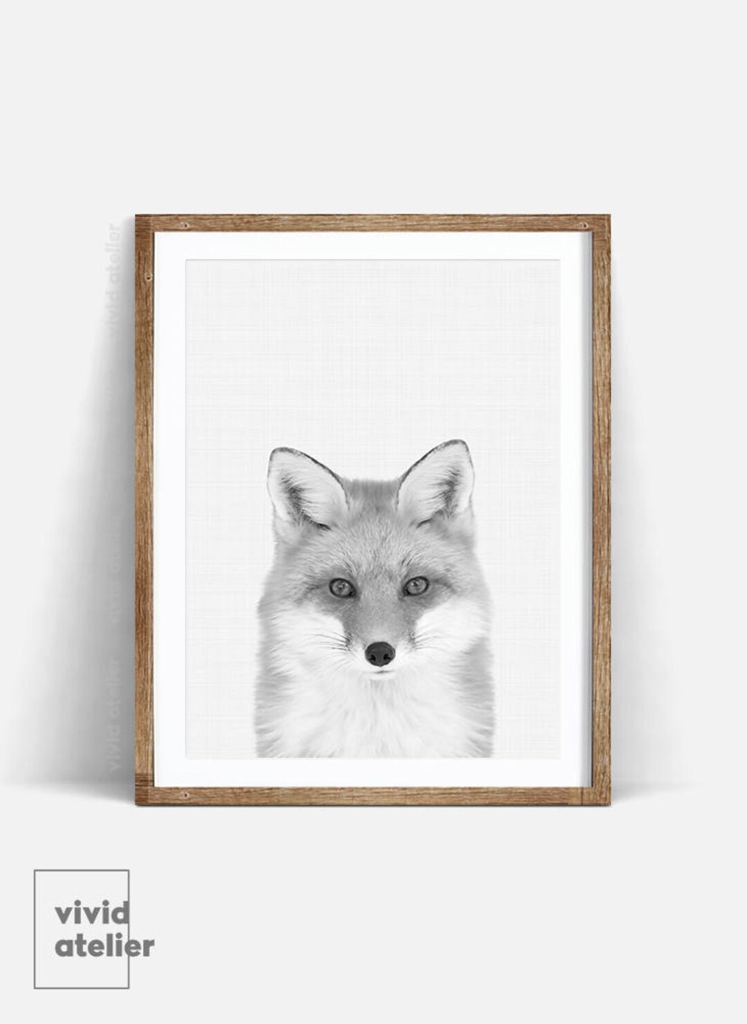 Fox Print, Fox Poster, Babies Room Print, Forest Animal Printable ...