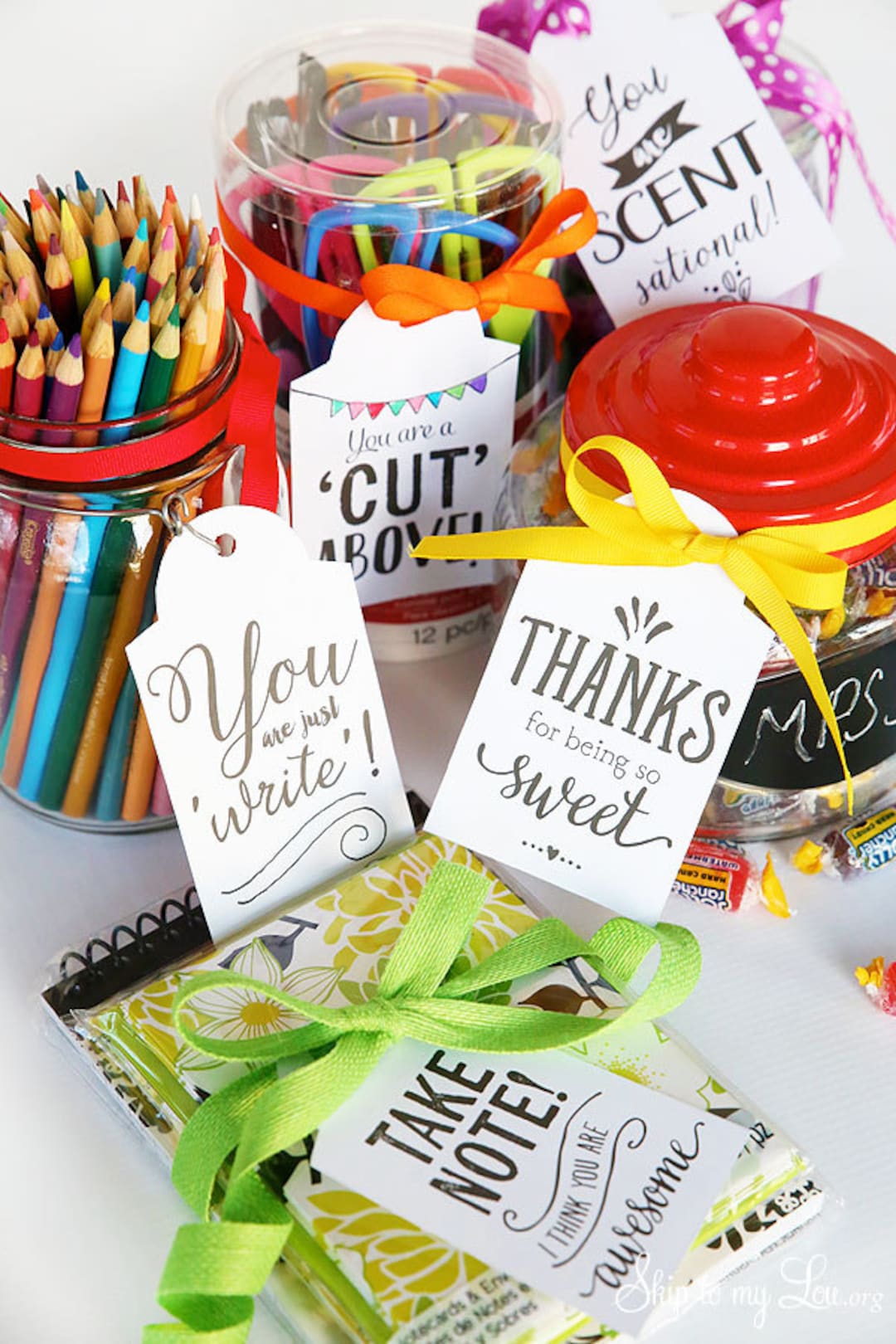 Teacher Appreciation Gift, Printable Gift Tags - Etsy