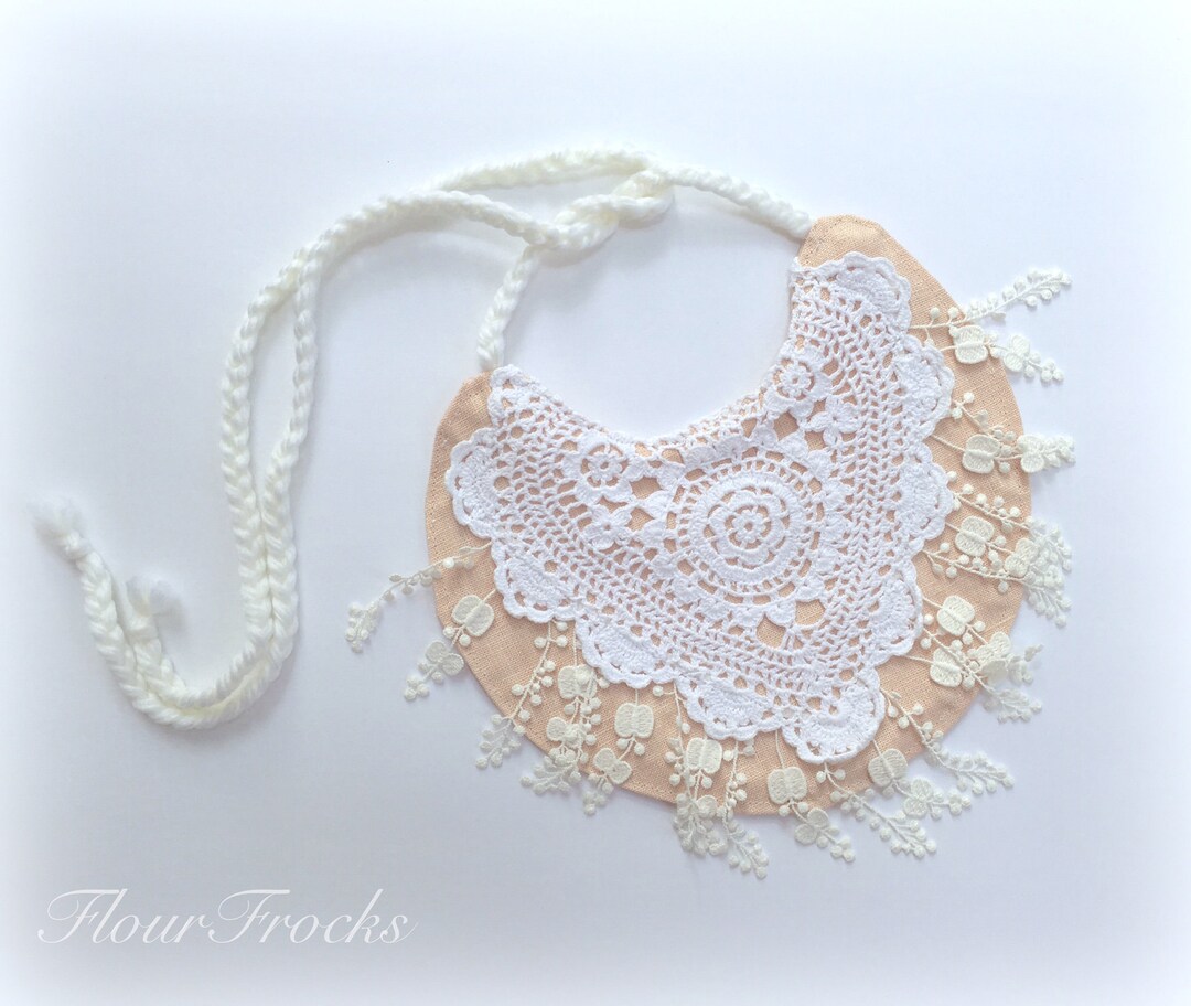 Baby Bibs, Heart Bib, Matching Heart and Lace Bibs - Etsy