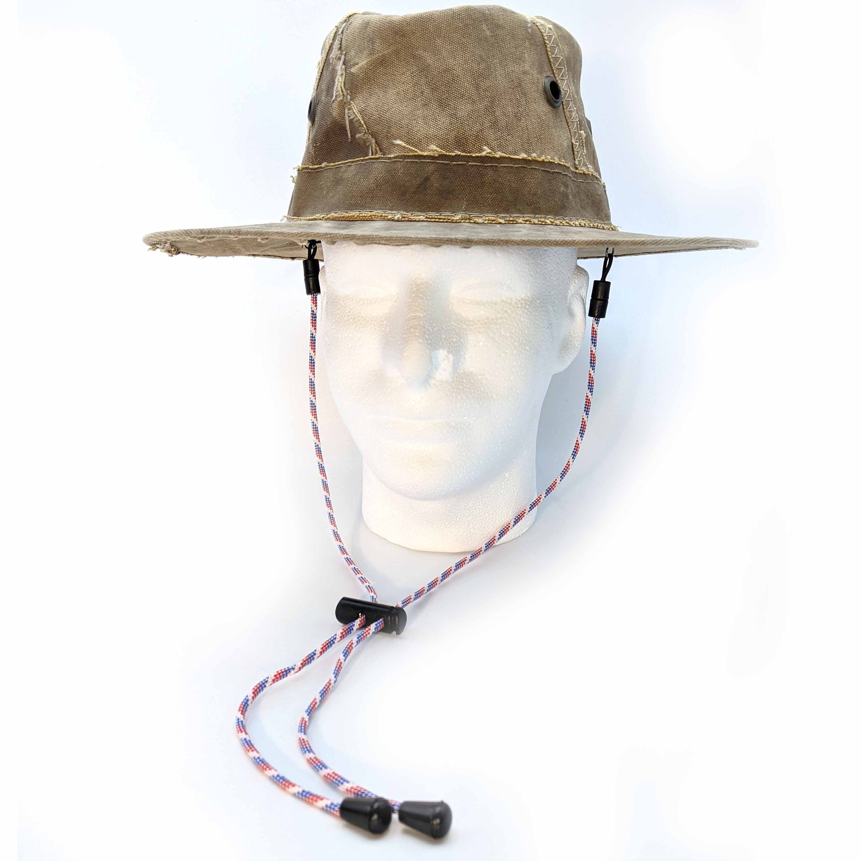 USA Stampede String With Cotter Pin, (red, White & Blue) 18 Inch Chin ...