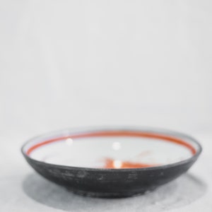 Antique Japanese Porcelain Bowl With Pewter Casing - Etsy