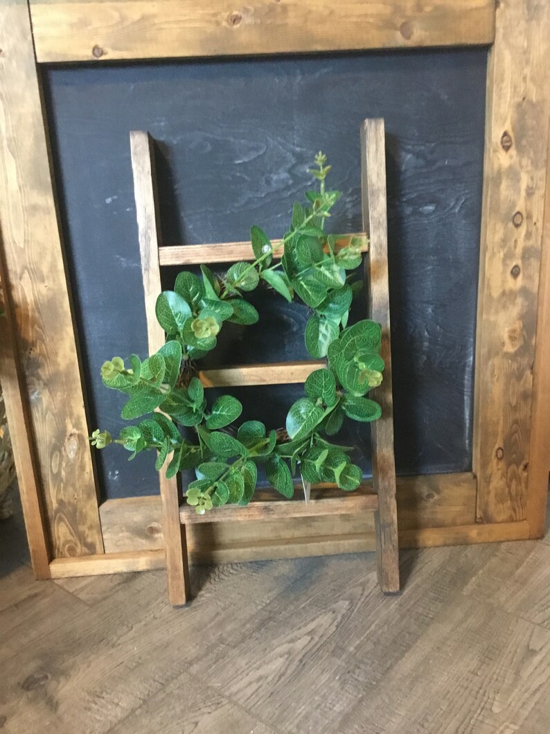 Lunabellahandmade Farmhouse Tea Towel Ladder Ladder Rustic - Etsy