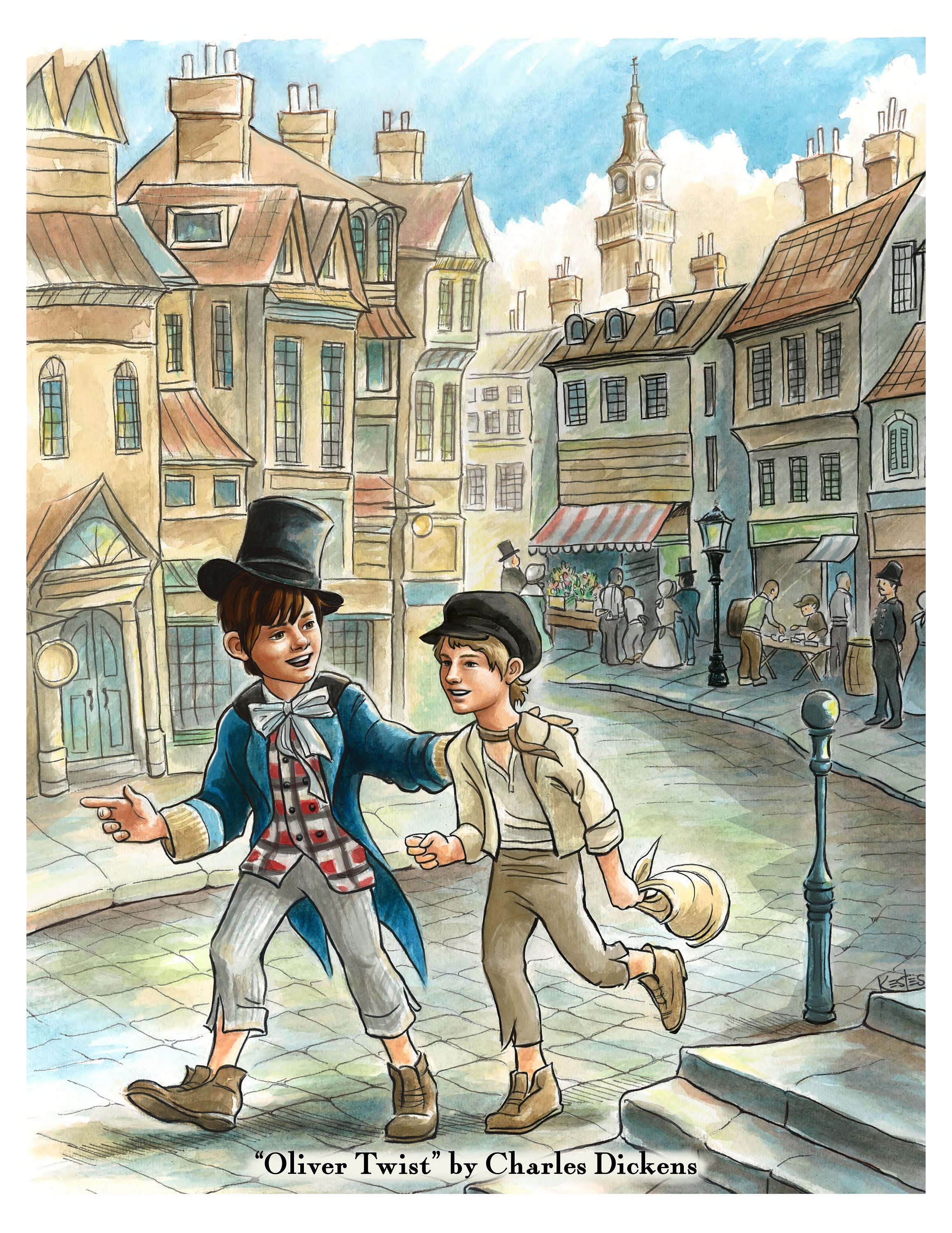 Oliver Twist Print | Etsy