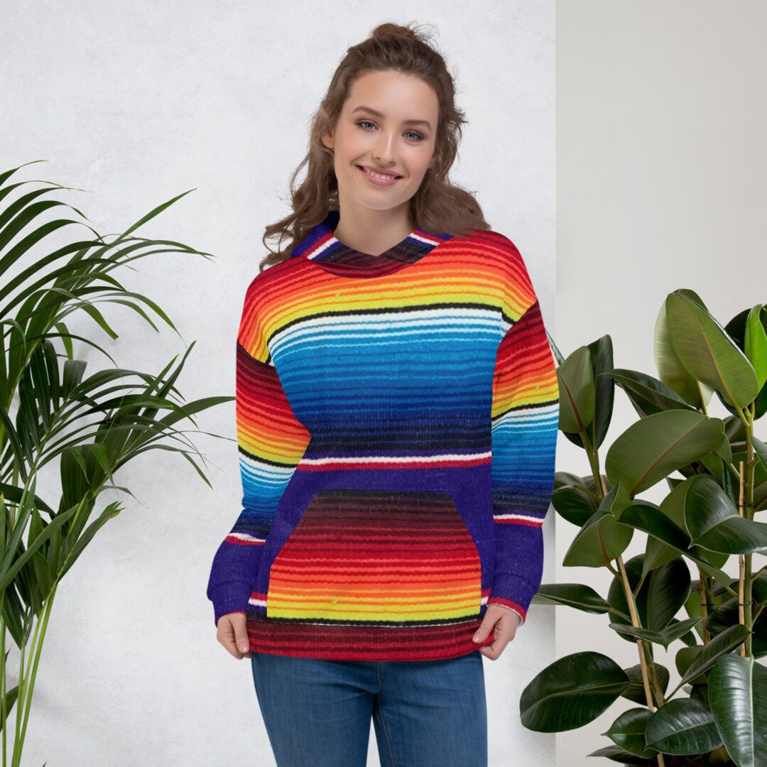 All Over Serape Print Unisex Hoodie - Etsy