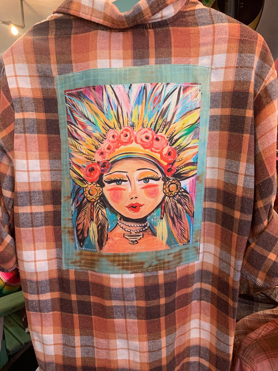 Princess Warrior Flannel - Etsy