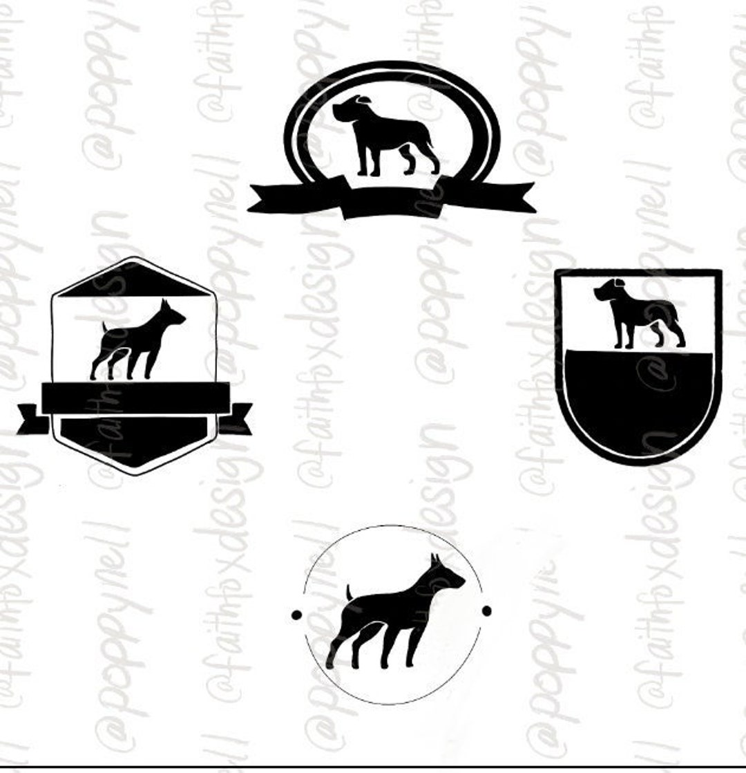 Dog Package Logo SVG PNG DFX - Etsy