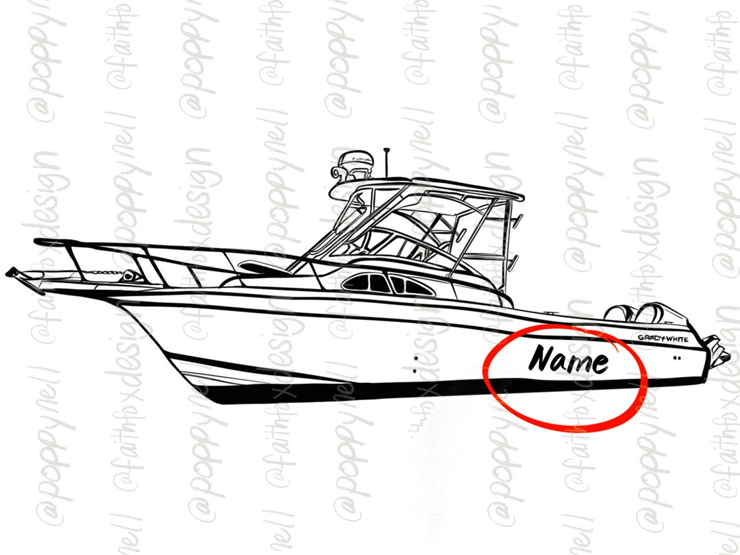 Grady Custom White File SVG PNG DFX - Etsy