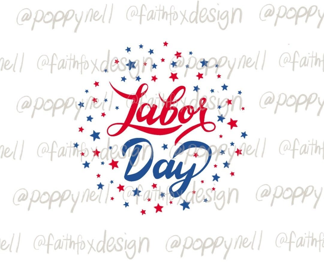 Labor Day SVG PNG - Etsy