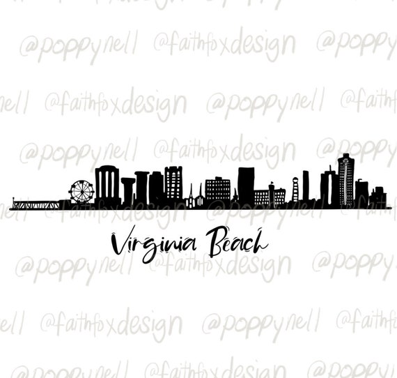 Virginia Beach SVG PNG - Etsy